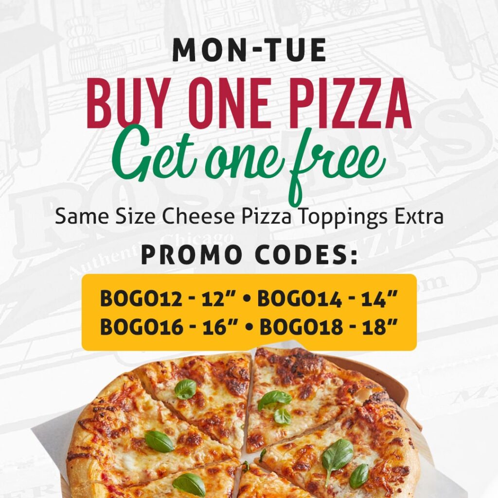Rosati's Pizza Deals & Coupons: Enjoy Your Favorite Pizza